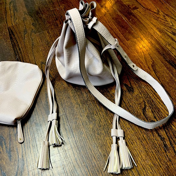 Free People | Bags | Free People Satchel Bag With Matching Clutch That ...